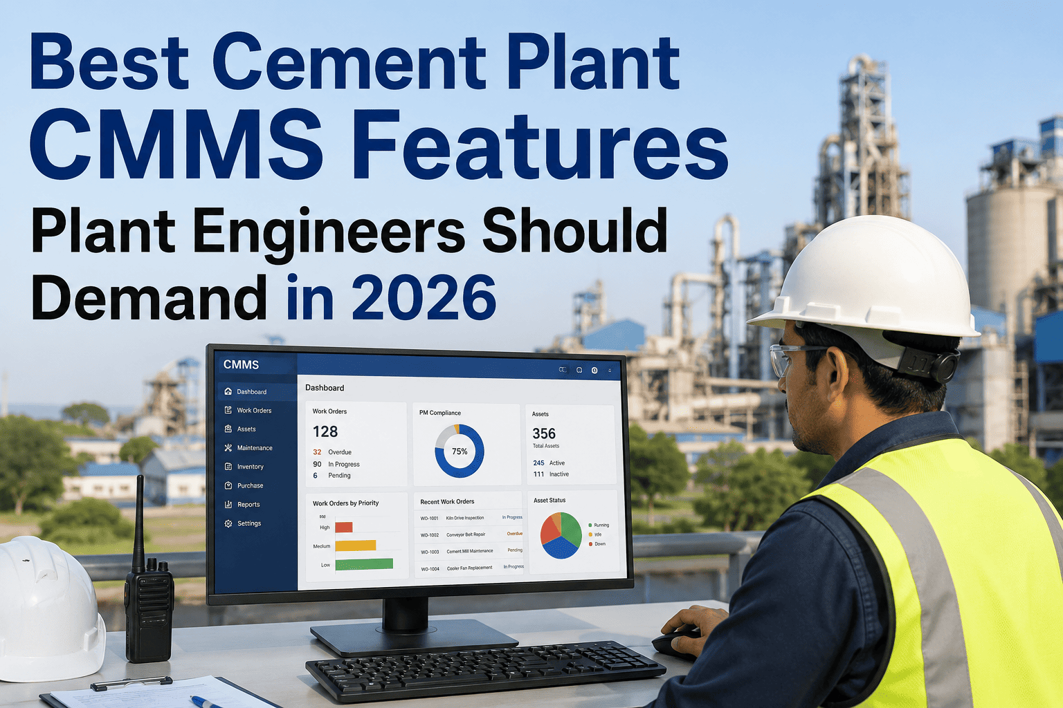 Best Cement Plant CMMS Features Plant Engineers Should Demand in 2026