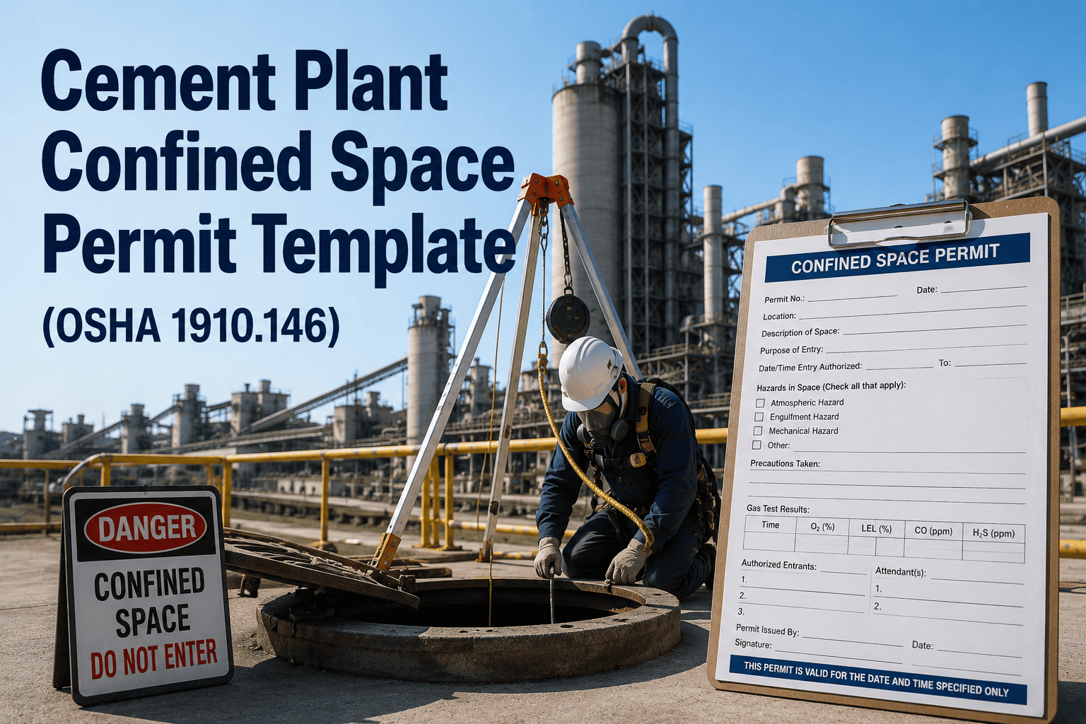 Cement Plant Contractor PSSR Template