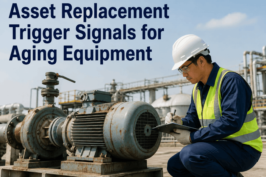 Asset Replacement Trigger Signals for Aging Equipment