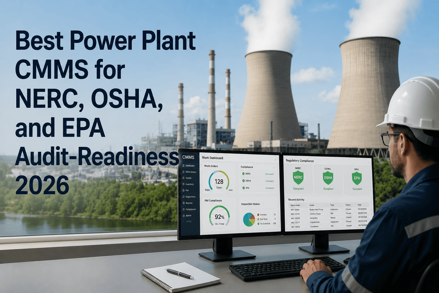 Best Power Plant CMMS for NERC, OSHA, and EPA Audit-Readiness 2026