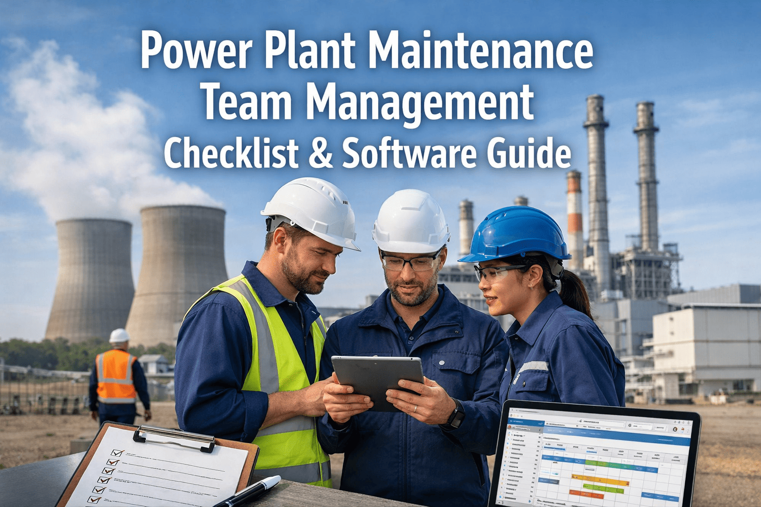 Power Plant Maintenance Team Management Checklist & Software Guide