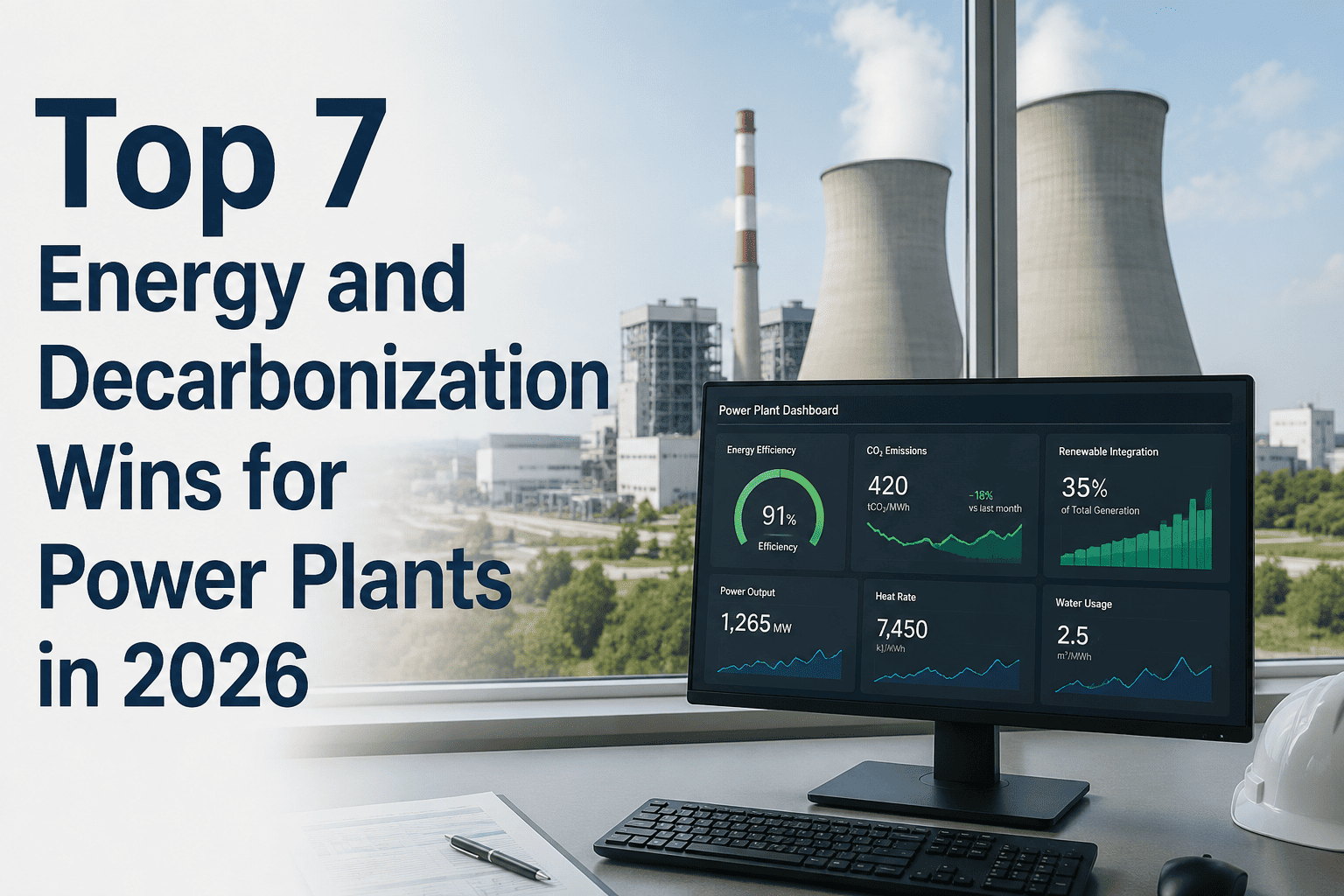 Top 7 Energy and Decarbonization Wins for Power Plants in 2026
