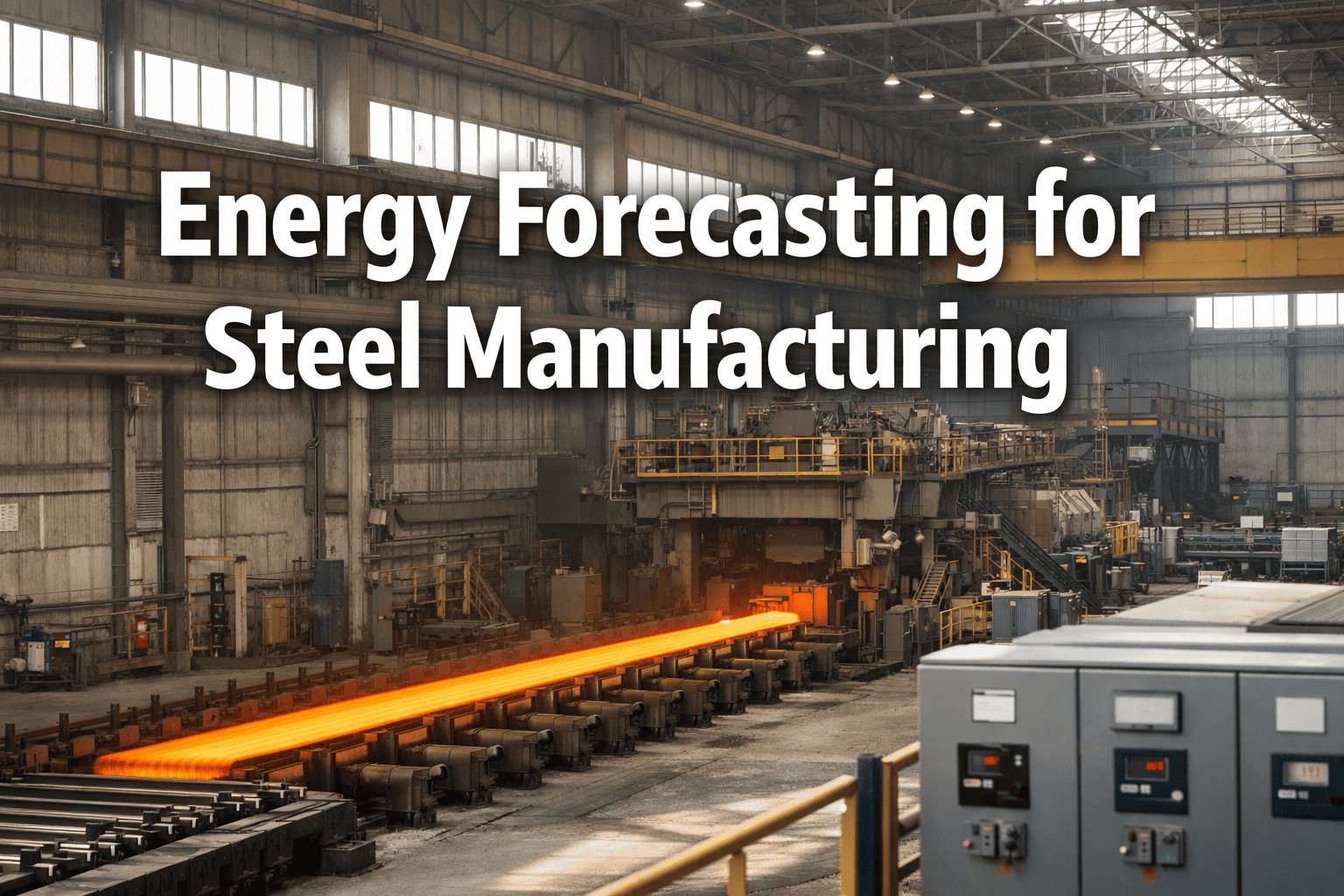 Energy-Aware Production Scheduling for Steel