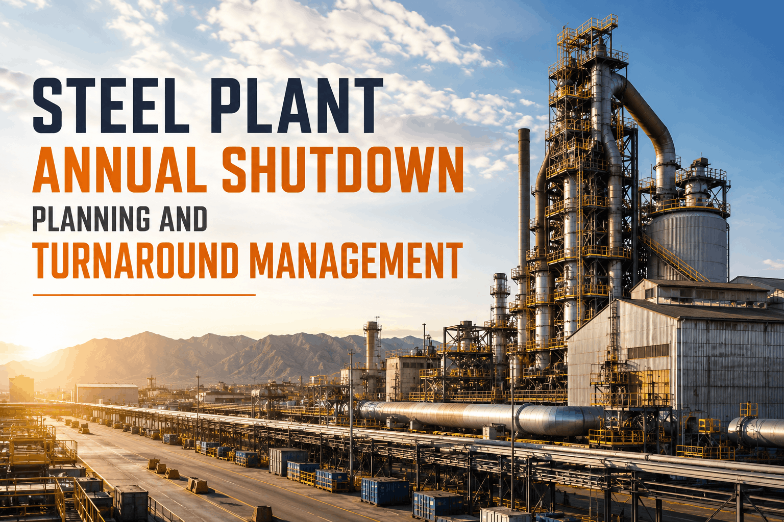 Steel Plant Annual Shutdown Planning and Turnaround Management
