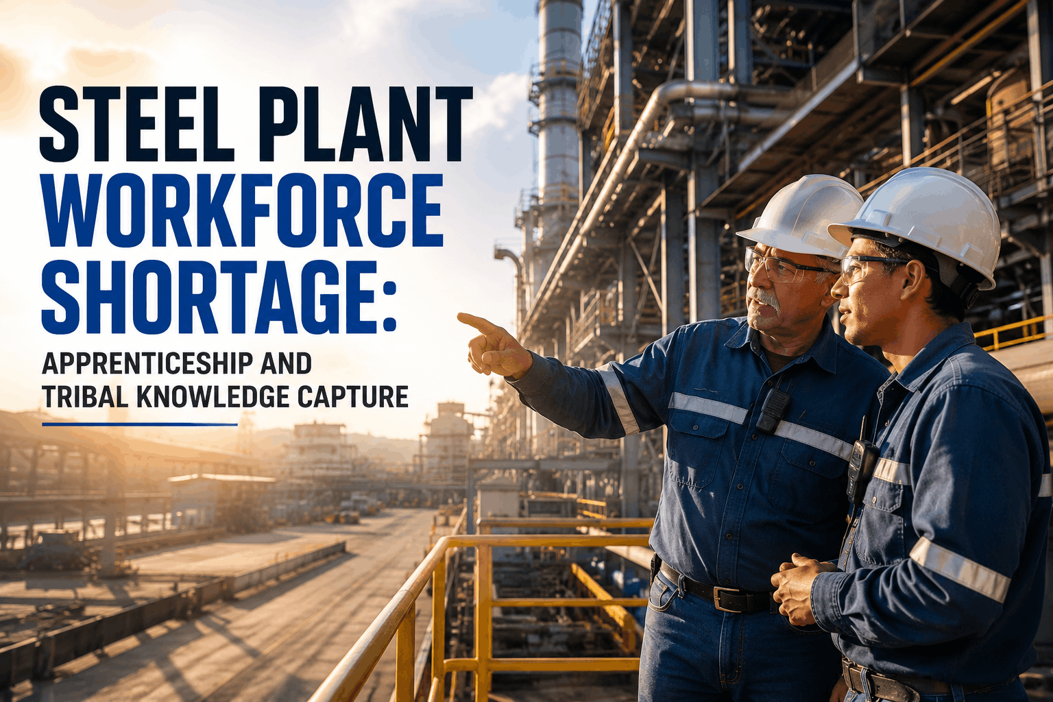 Steel Plant Workforce Shortage: Apprenticeship and Tribal Knowledge Capture